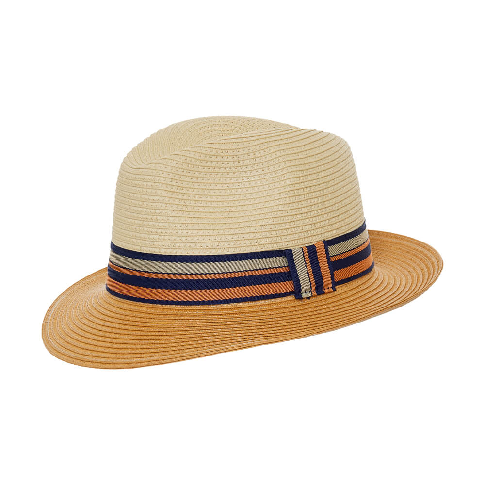 Cuba Fedora Twisted Tan | ΚΑΠΕΛΑ GIORGIO HATTER