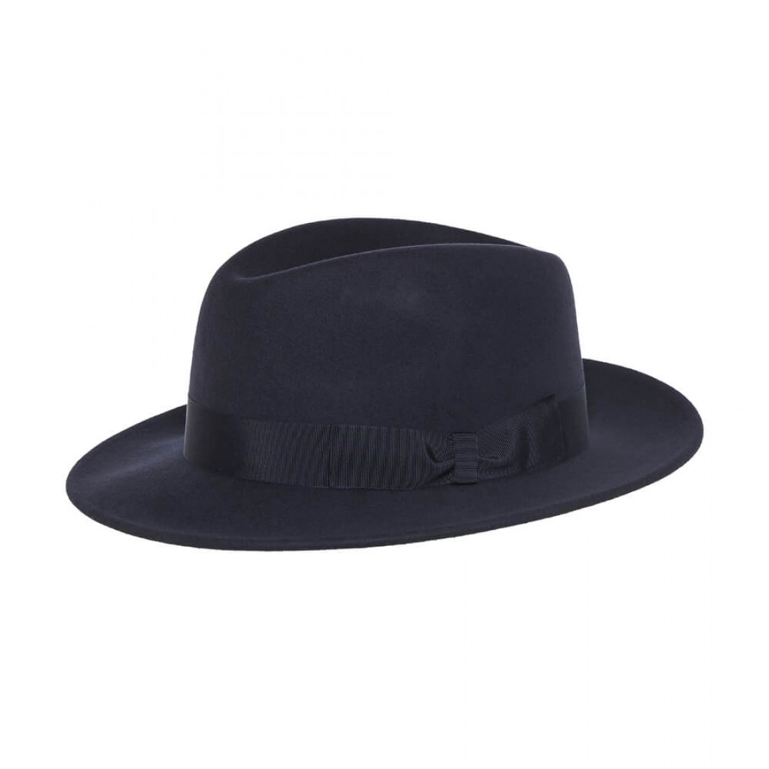 Fedora Hat Cashmere Henry Μπλε | ΚΑΠΕΛΑ GIORGIO HATTER